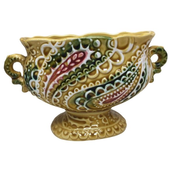 Relpo | Accents | Vintage Relpo Planter Dish Chartruese Bold Color ...